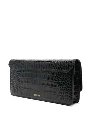 Roberto Cavalli Logo-plaque Clutch