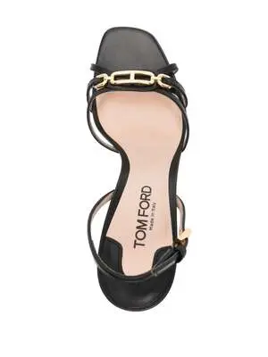 TOM FORD 90mm Logo-plaque Sandals