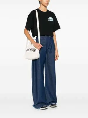 Kenzo Small Utility Tote Bag - White