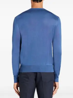 TOM FORD Henley Knitted Silk Top