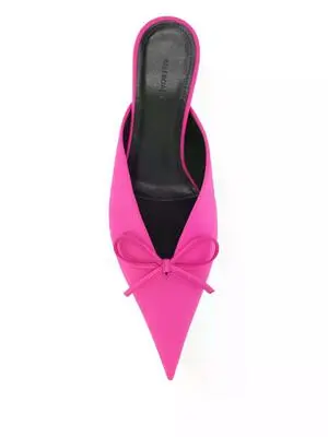 Balenciaga Bow-detail 40mm Mules - Pink
