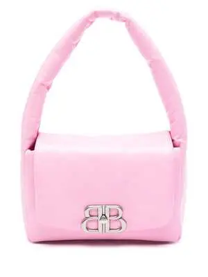 Balenciaga Small Monaco Shoulder Bag - Pink
