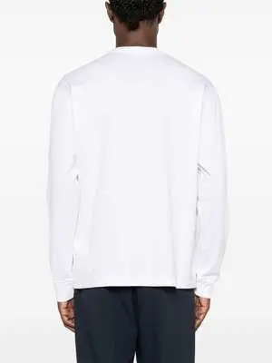 Stone Island Compass-badge Cotton T-shirt - White