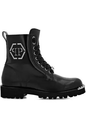 Philipp Plein Criss-cross Boots For Women