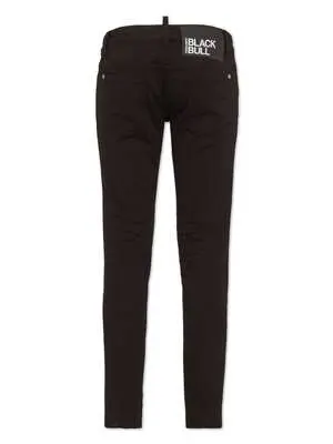 Dsquared2 Low-rise Skinny Trousers - Black