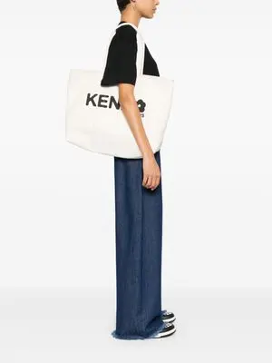 Kenzo Large Utility Tote - White