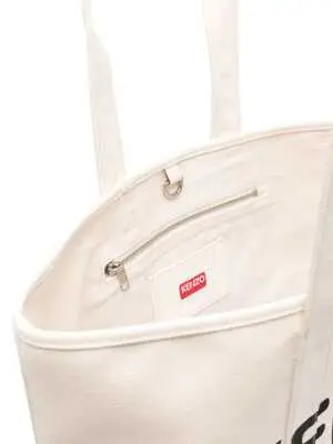 Kenzo Large Utility Tote - White