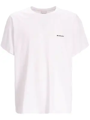 MARANT Zafferh Cotton T-shirt - White