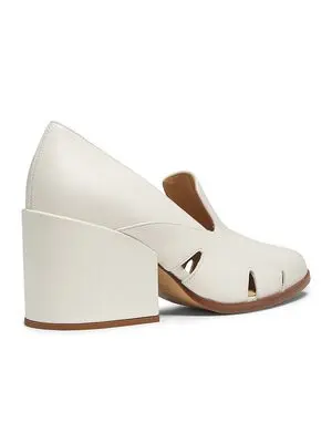 Gabriela Hearst Eliza 80mm Leather Loafers