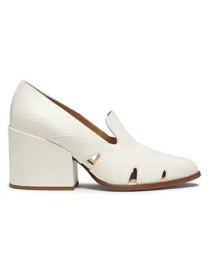 Gabriela Hearst Eliza 80mm Leather Loafers