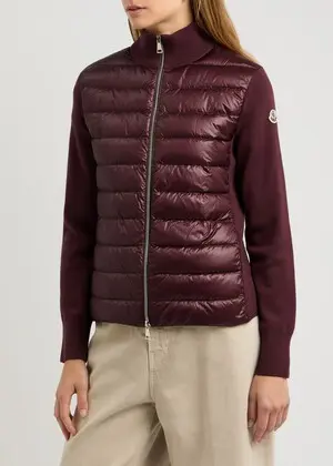 Moncler Quilted Wool Jacket