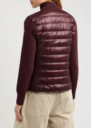 Moncler Quilted Wool Jacket
