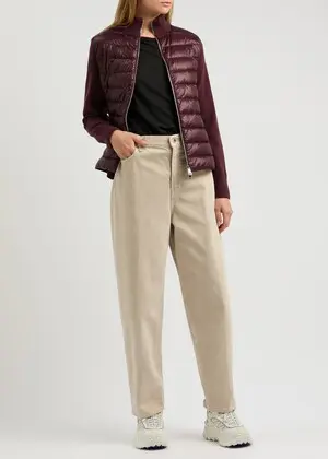 Moncler Quilted Wool Jacket