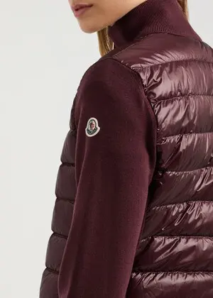 Moncler Quilted Wool Jacket