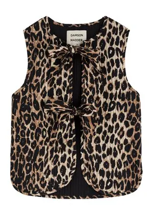 DAMSON MADDER Tilly -print Cotton Gilet