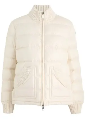 Moncler Arcelot Quilted Jacket - Off White