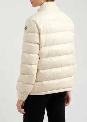 Moncler Arcelot Quilted Jacket - Off White