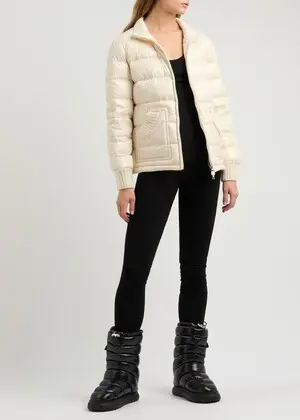 Moncler Arcelot Quilted Jacket - Off White
