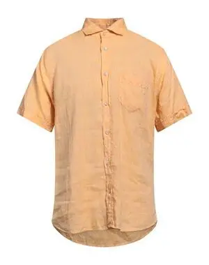 GLANSHIRT Shirt Size Linen - Orange