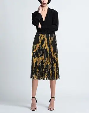 Versace Midi Pleated Skirt