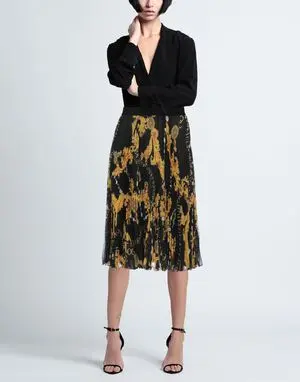 Versace Midi Pleated Skirt