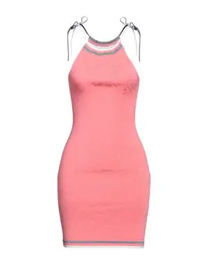 Fendi Viscose Blend Mini Dress - Red