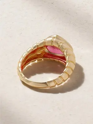 Marina B 18-karat Rubellite Ring