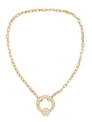 MARLA AARON Allstoned 18-karat Diamond Necklace - Gold