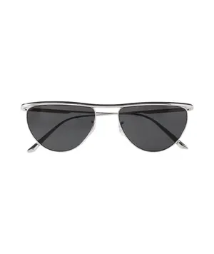 Oliver Spencer Khaite Cat-eye Sunglasses - Silver