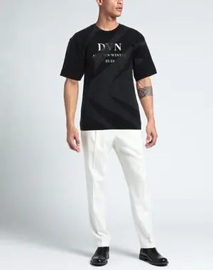 Dries Van Noten T-shirt Size Cotton - Black