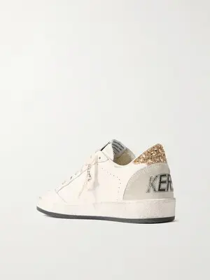 GOLDEN GOOSE Ball Star Leather Sneakers - White