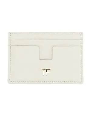 TOM FORD Cardholder Sand Calfskin - White