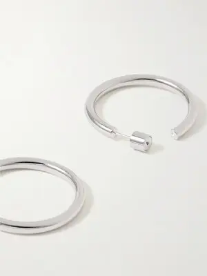 JENNIFER FISHER Mini Walk -plated Hoop Earrings