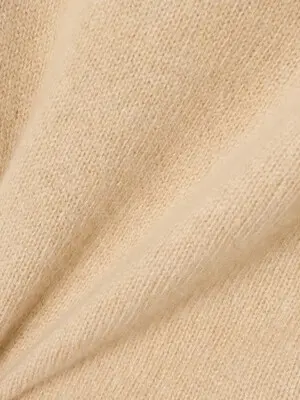 THE ELDER STATESMAN Cashmere Turtleneck Sweater - Brown