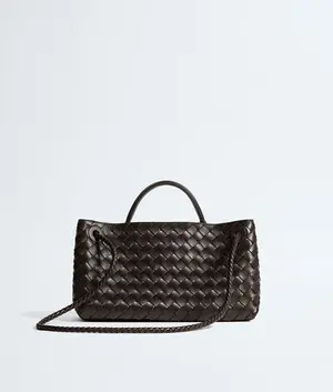 Bottega Veneta East-west Andiamo Top Handle Bag - Fondant