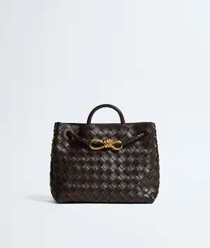 Bottega Veneta Small Andiamo Top Handle Bag - Fondant