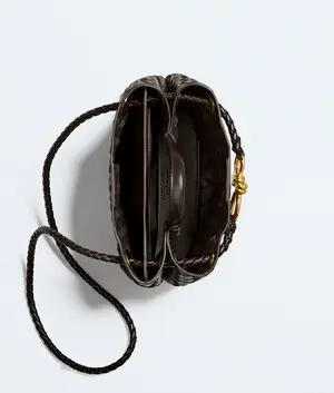 Bottega Veneta Small Andiamo Top Handle Bag - Fondant