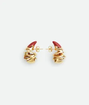 BOTTEGA  VENETA Bottega Veneta Drop Earrings - Syrup