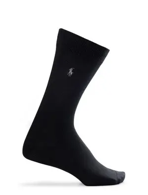 Polo Ralph Lauren 3-pack Crew Socks - Black