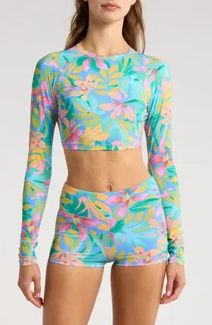 BILLABONG Tropic Daze Crop Long Sleeve Rashguard