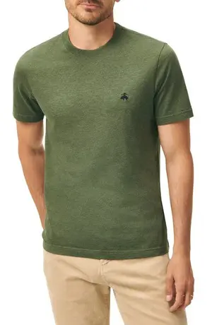 Brooks Brothers Solid Cotton T-shirt Forest Green