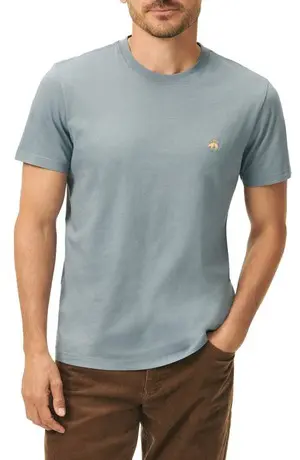 Brooks Brothers Solid Cotton T-shirt Grey