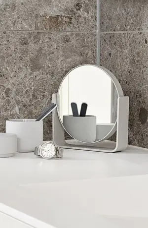 ZONE DENMARK Ume Table Mirror - Soft Grey