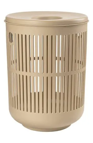ZONE DENMARK Ume Laundry Basket With Lid - Camel