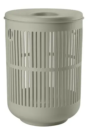 ZONE DENMARK Ume Laundry Basket With Lid - Eucalyptus Green