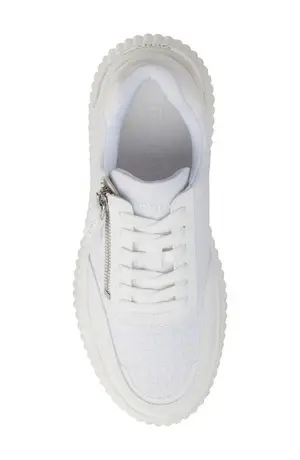 Dkny Lissa Platform Sneakers - Bright White