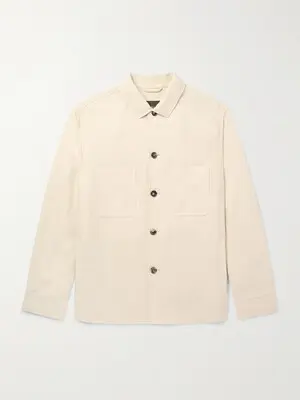 Loro Piana Evando Linen-twill Overshirt