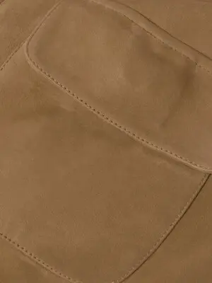 Loro Piana Suede Overshirt - Brown