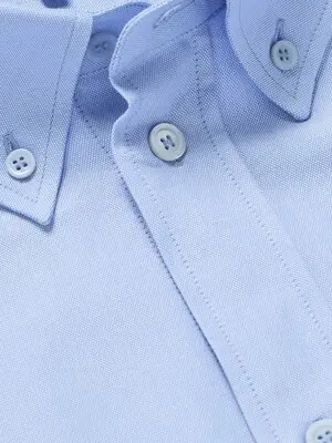 Loewe Button-down Collar Cotton Oxford Shirt