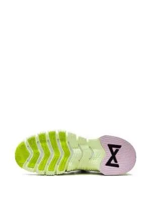 Nike Free Metcon Barely Volt/pink Foam Sneakers - White